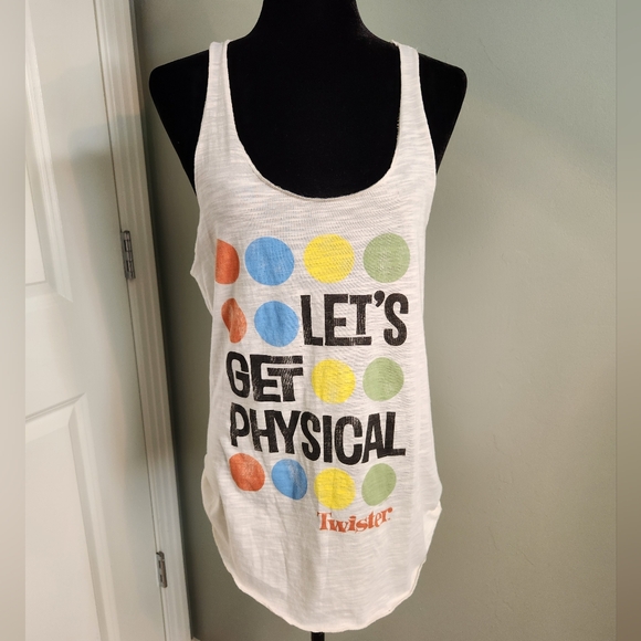 Junk Food Clothing | Tops | Junk Food Tank Top Lets Get Physical ...